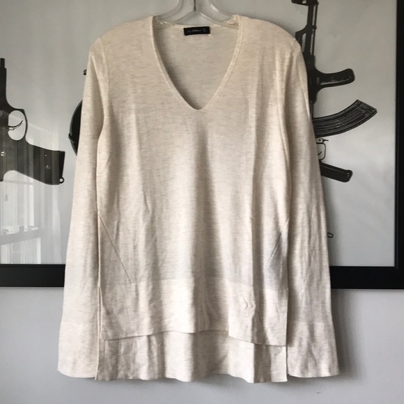 Zara | Sweaters | Zara Lightweight Sweater Tunic M | Poshmark